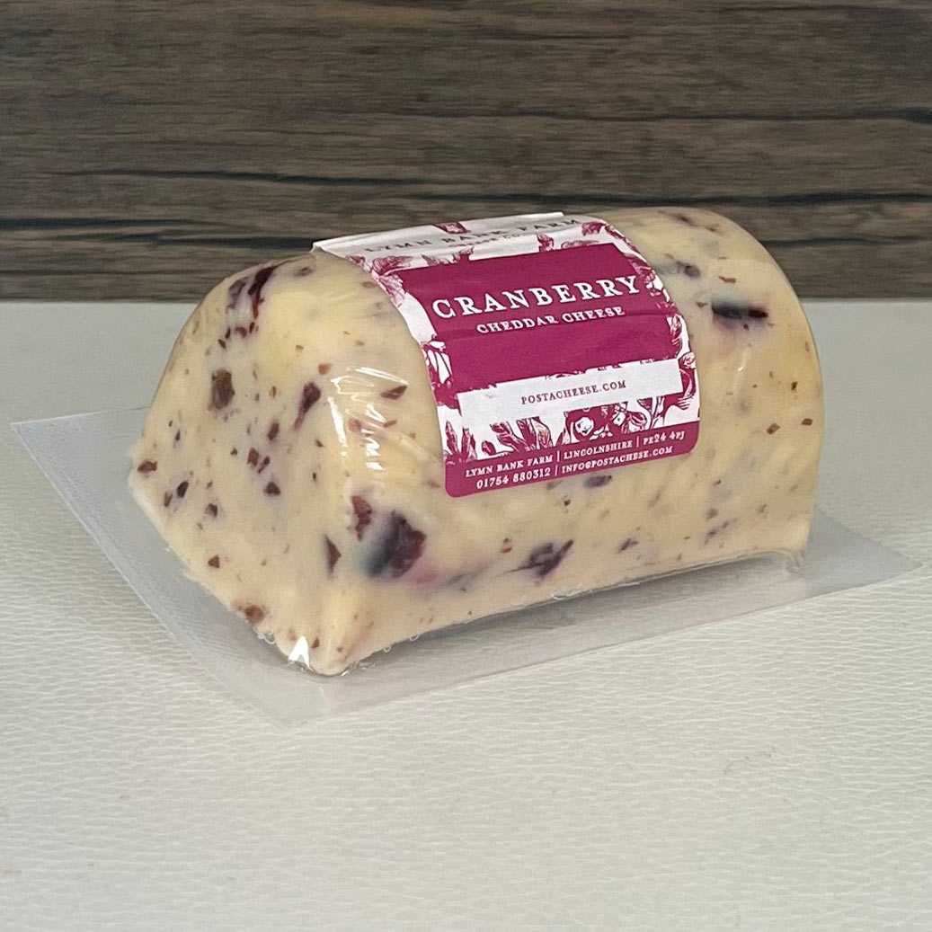 Cranberry Cheddar - The Mouse House Cheese and Hamper Company