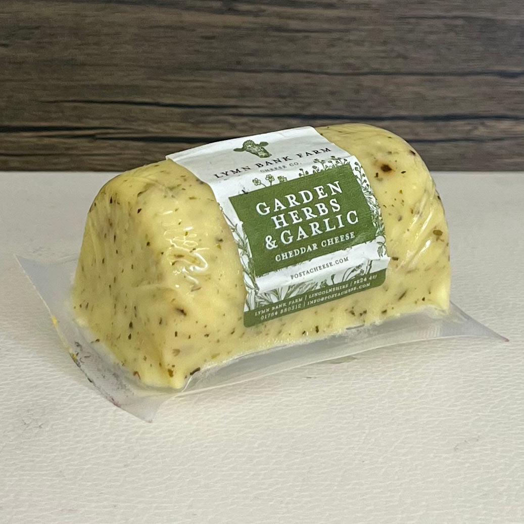 Garden Herbs & Garlic Cheddar - The Mouse House Cheese and Hamper Company