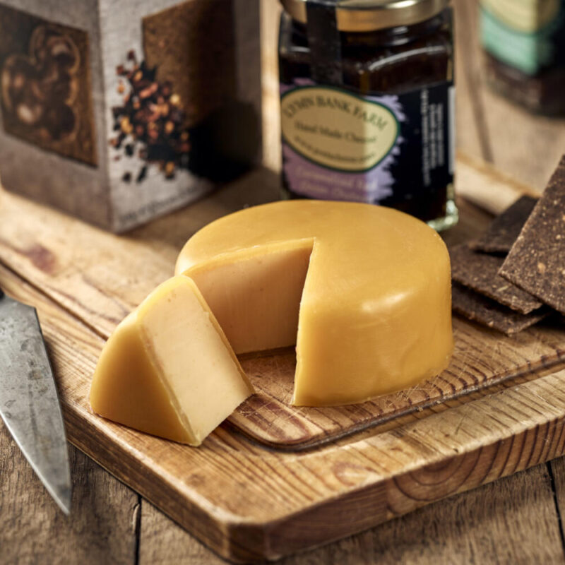 Smoked Cheddar Truckle - The Mouse House Cheese & Hamper Company