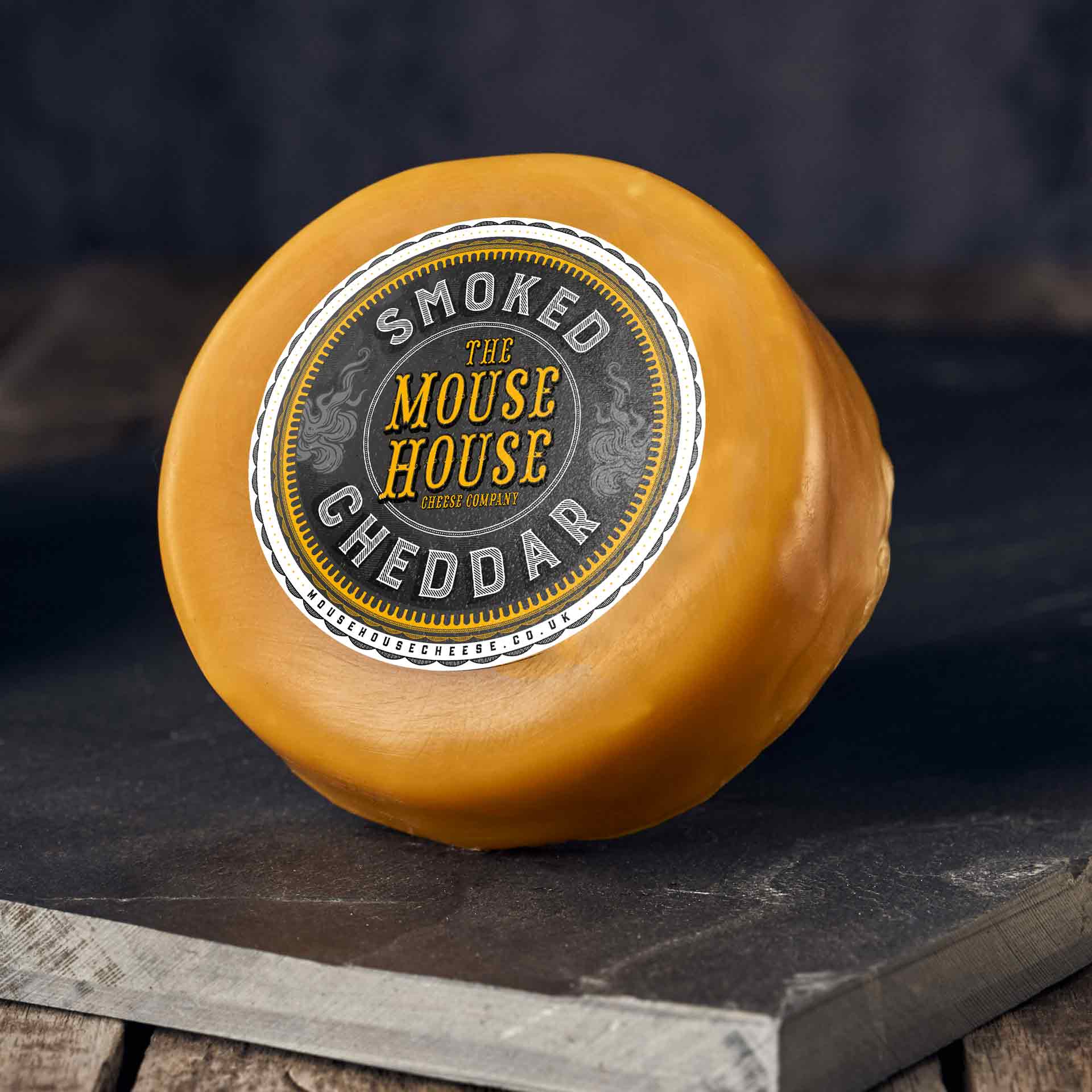 Smoked Cheddar Truckle - The Mouse House Cheese and Hamper Company