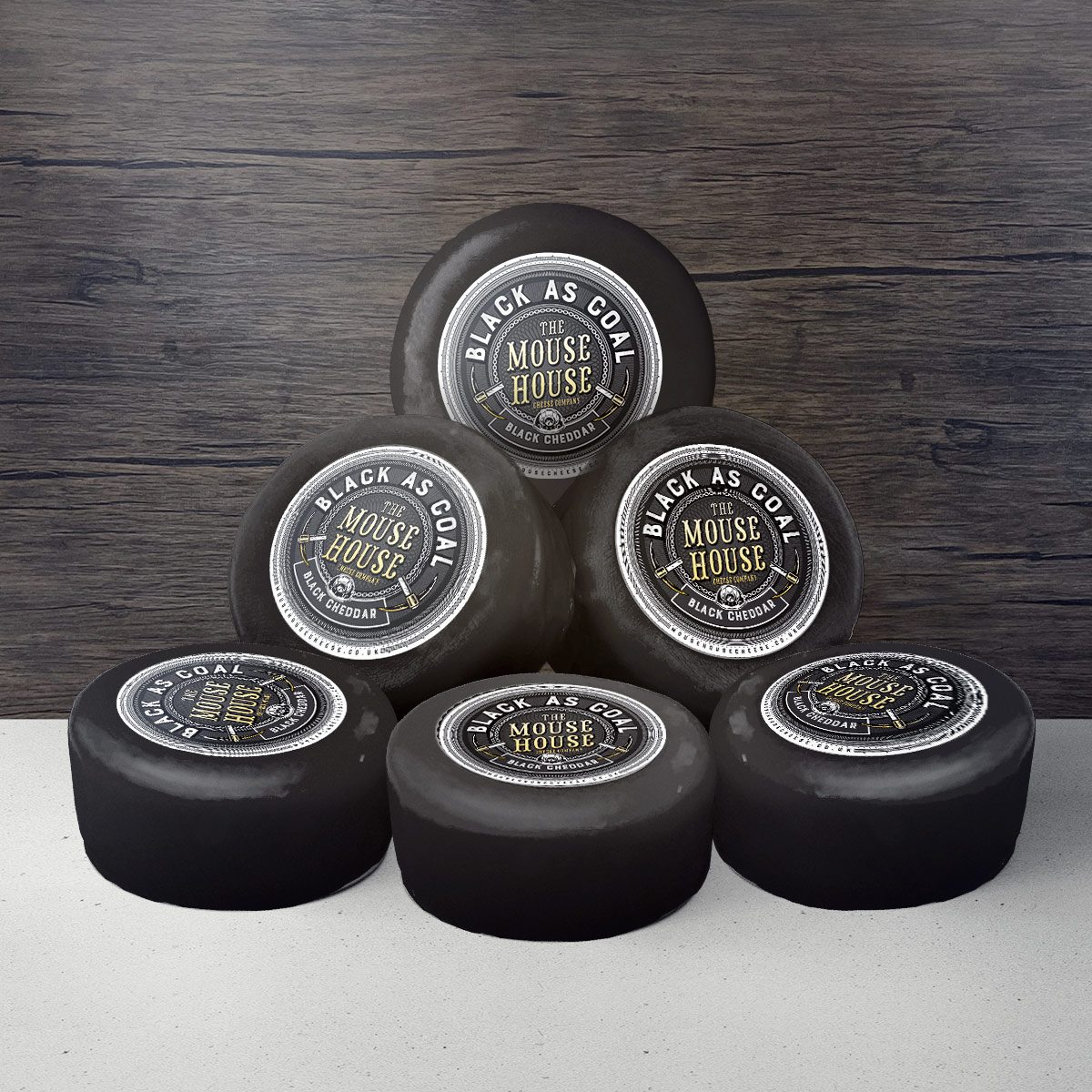 Black as Coal Fridge Filler - The Mouse House Cheese & Hamper Company