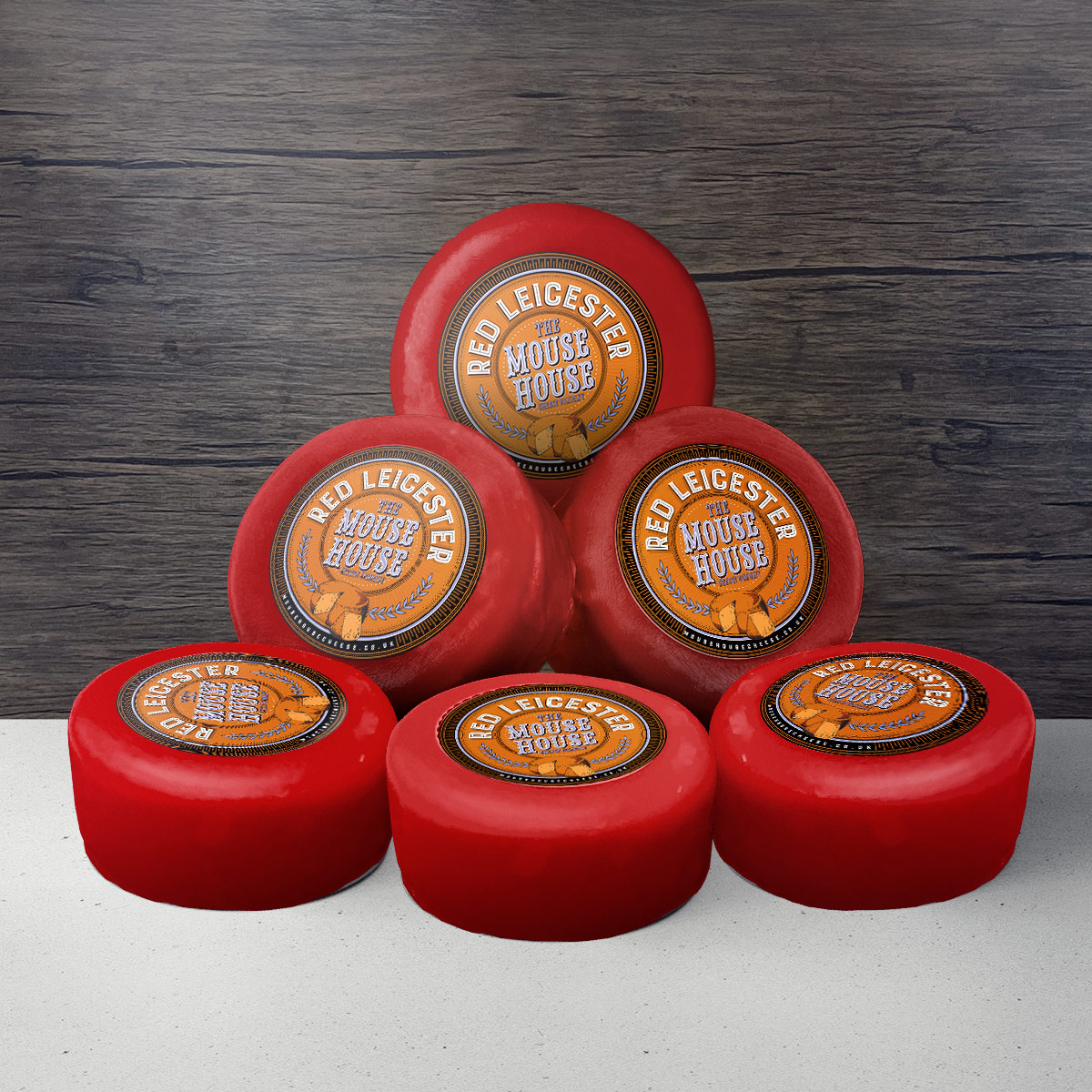 Red Leicester Fridge Filler - The Mouse House Cheese & Hamper Company