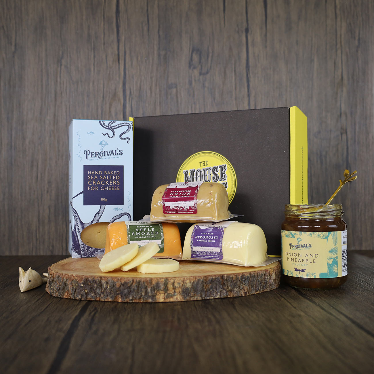 Traditional Barrel Gift Box Delivered UK Wide - The Mouse House Cheese ...