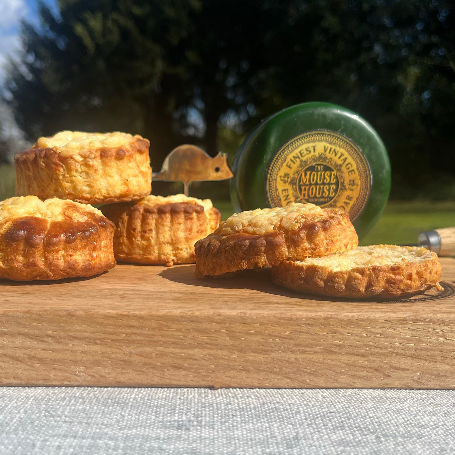 Vintage Cheesy Scones - The Mouse House Cheese and Hamper Company
