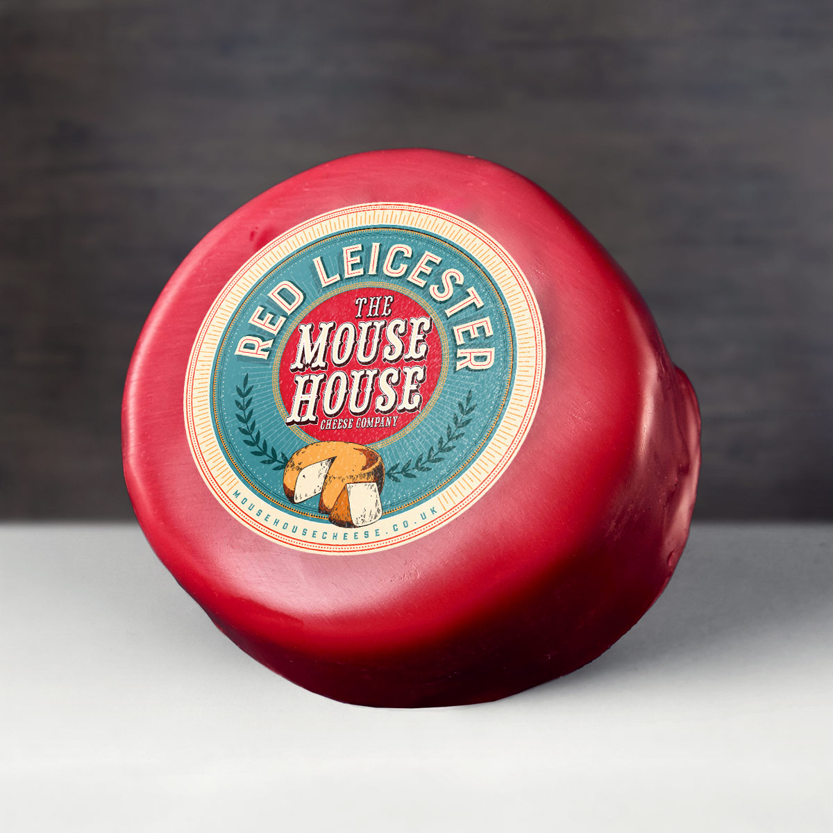 Red Leicester Truckle - The Mouse House Cheese and Hamper Company