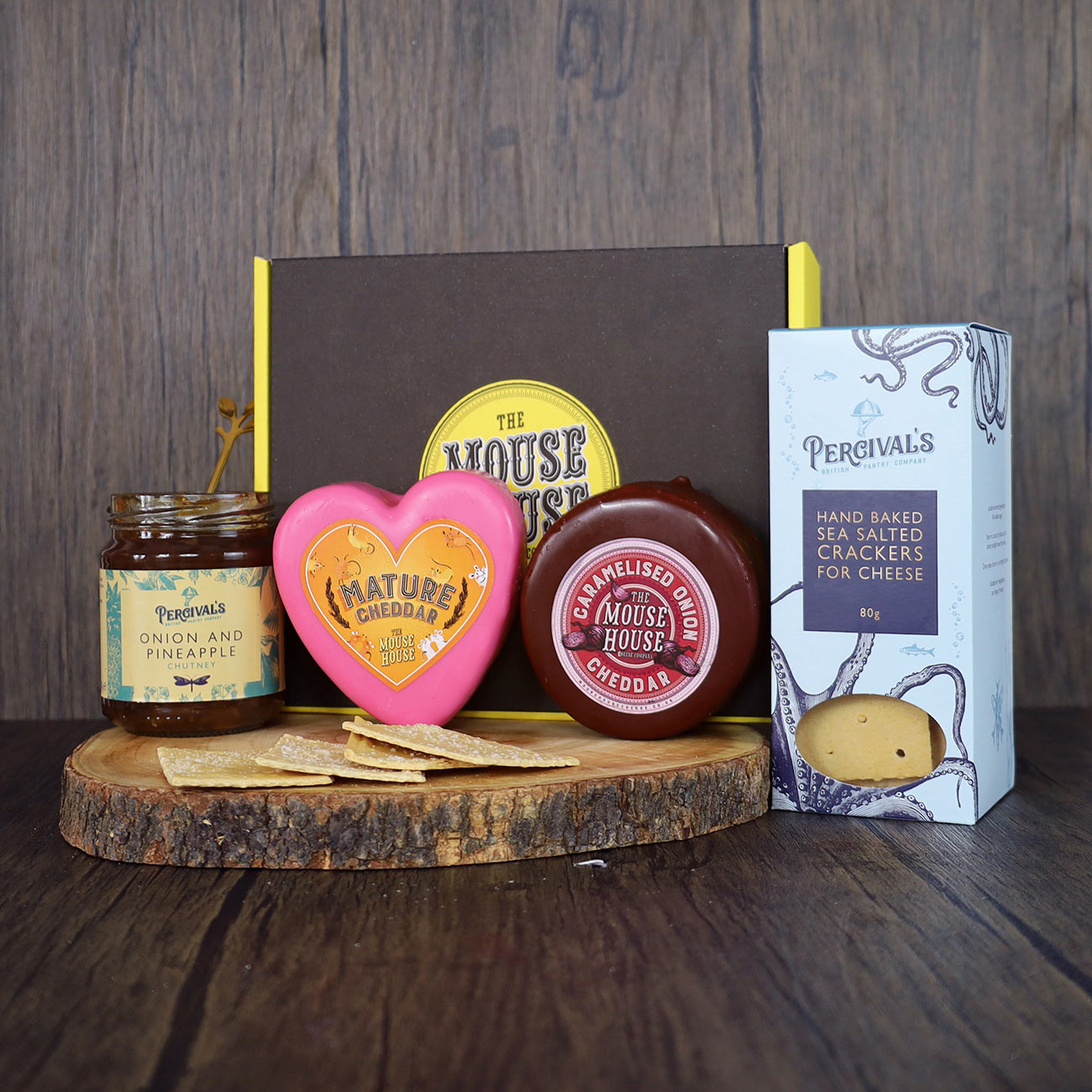 Mature Heart Cheddar - The Mouse House Cheese & Hamper Company