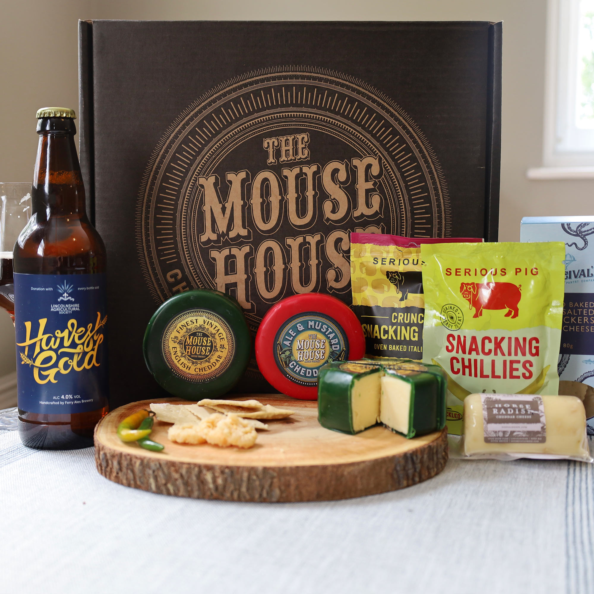 The Ale Hamper Delivered UK Wide - The Mouse House Cheese & Hamper Company
