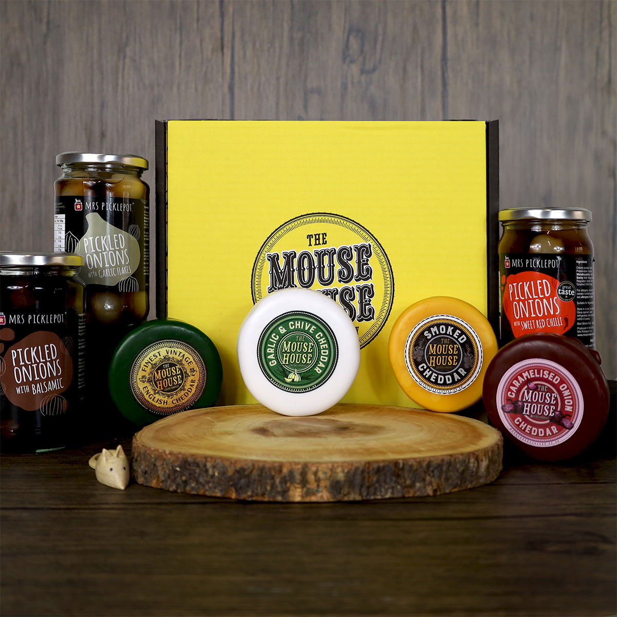 Mrs Picklepot Top Picks Cheese Hamper - The Mouse House Cheese and ...
