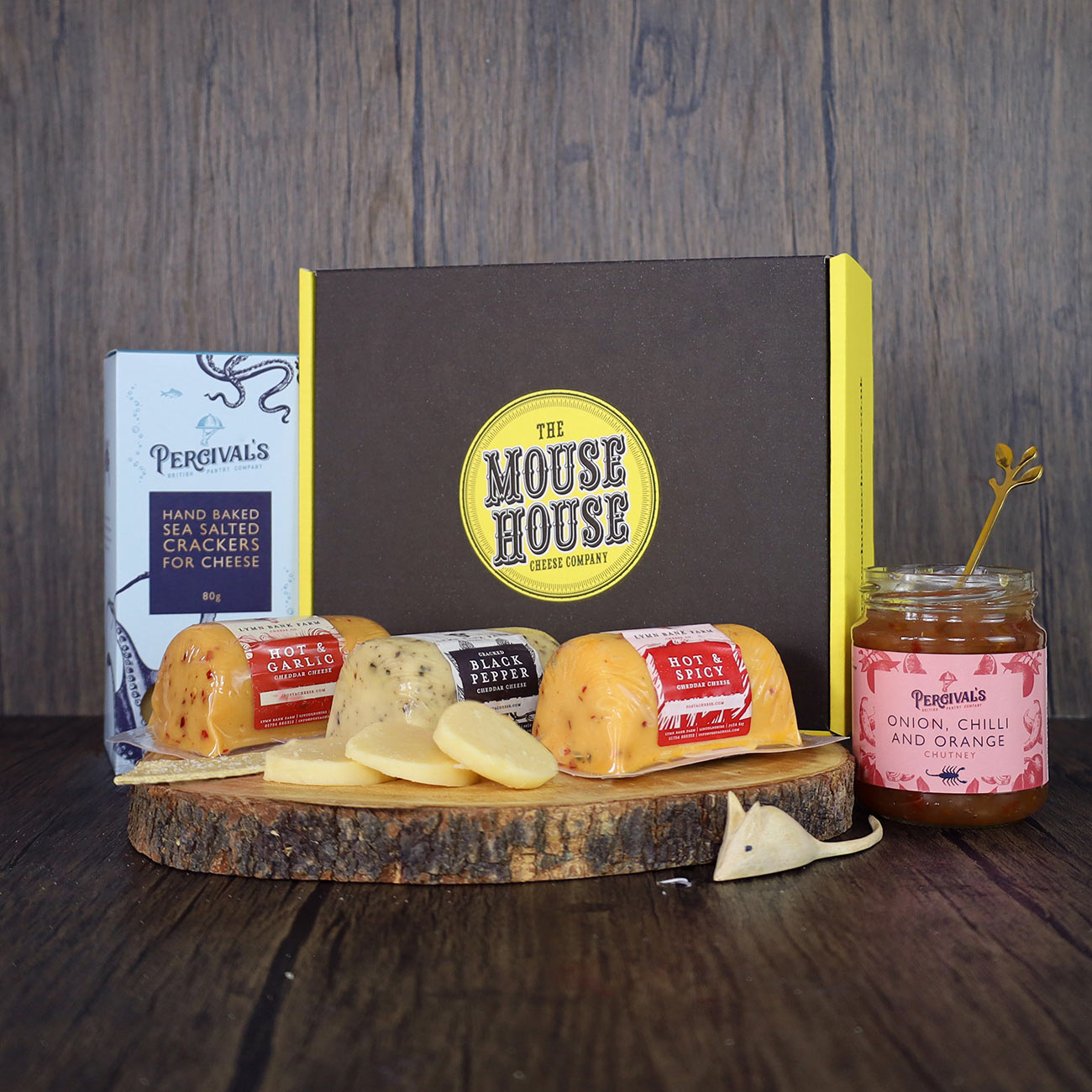 Fire Starter Cheese Gift Box - The Mouse House Cheese and Hamper Company