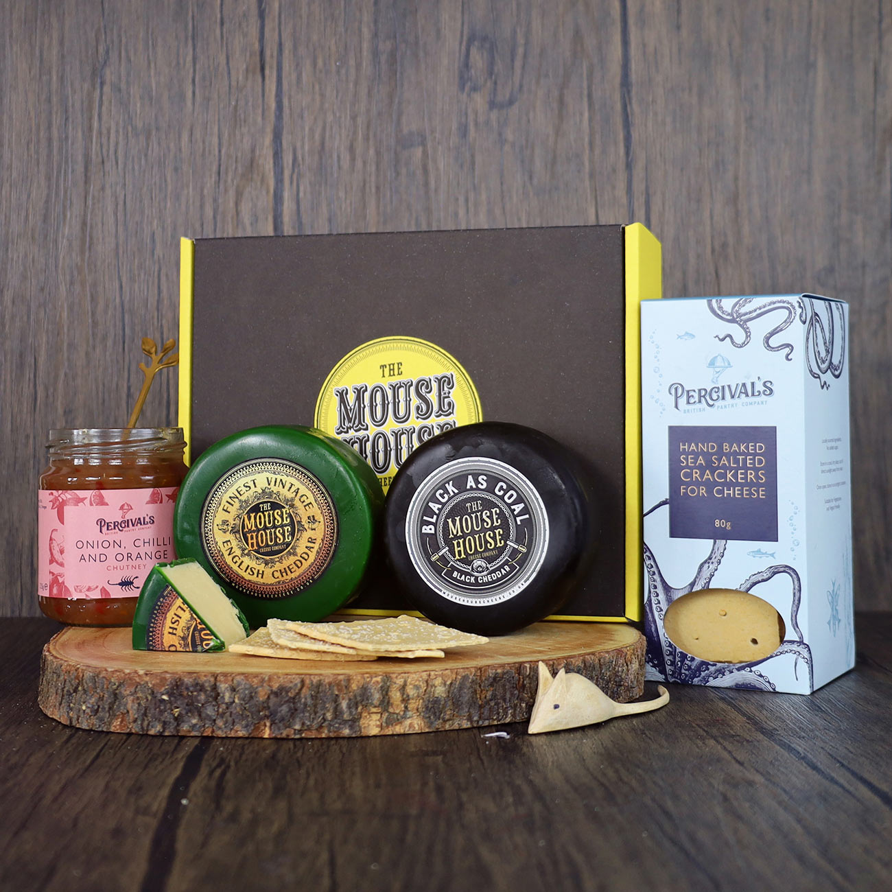 For Him Cheese Gift Box - The Mouse House Cheese and Hamper Company
