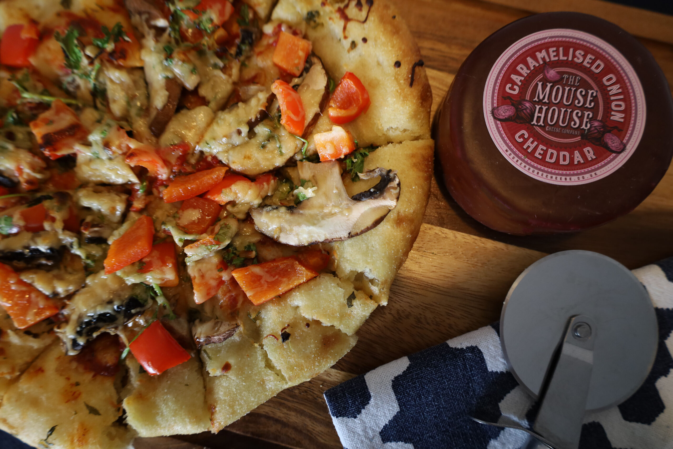 Caramelised Onion Flatbread - The Mouse House Cheese and Hamper Company