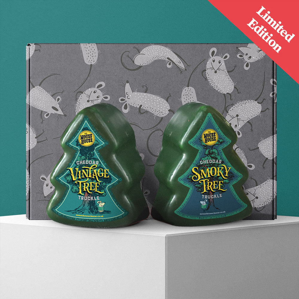 Limited Edition Tree Duo - The Mouse House Cheese and Hamper Company