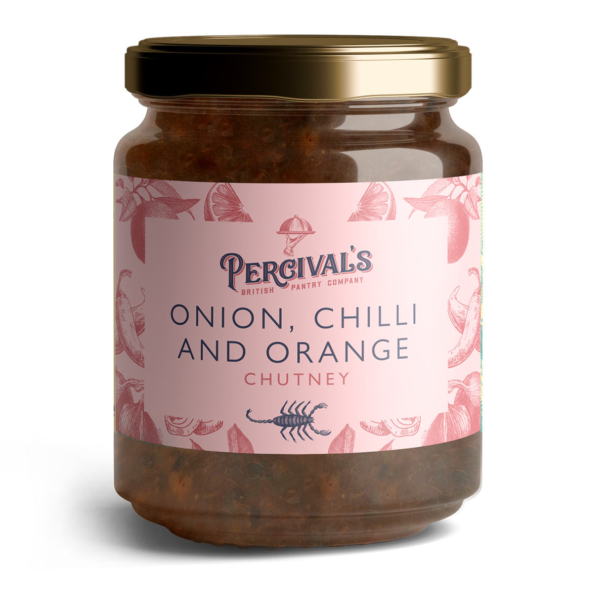 Percival's Onion, Chilli & Orange Chutney - The Mouse House Cheese and ...