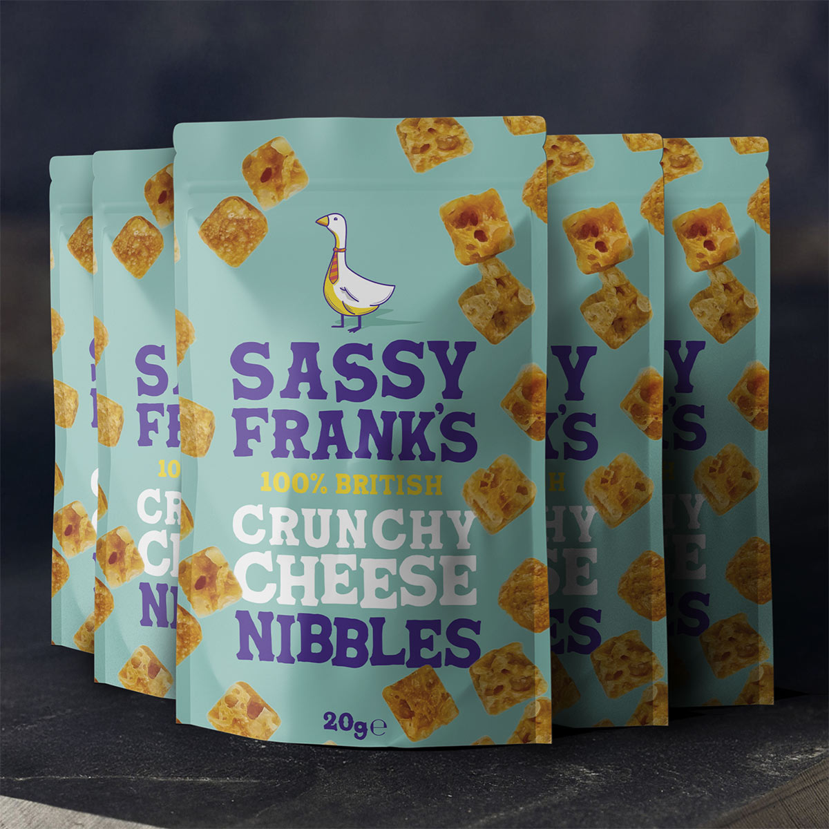 Sassy Franks Cheese Nibble Six Pack - The Mouse House Cheese and Hamper ...